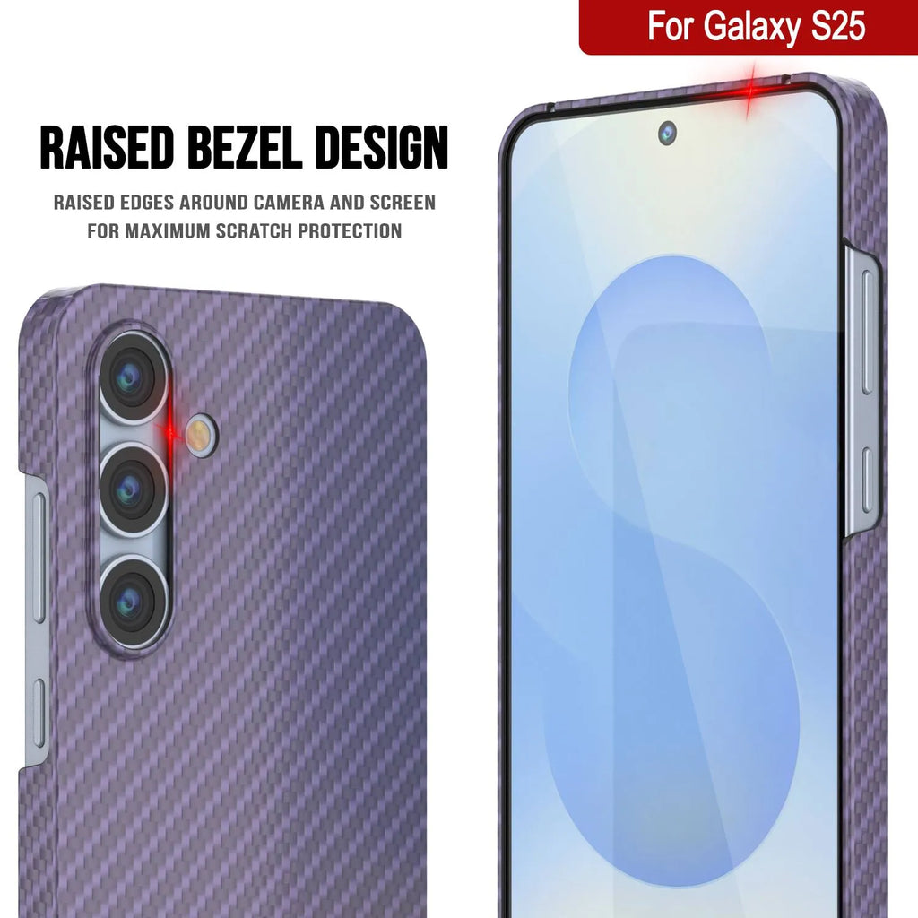 Punkcase Galaxy S25 Carbon Fiber Case [AramidShield Series] Ultra Slim ...