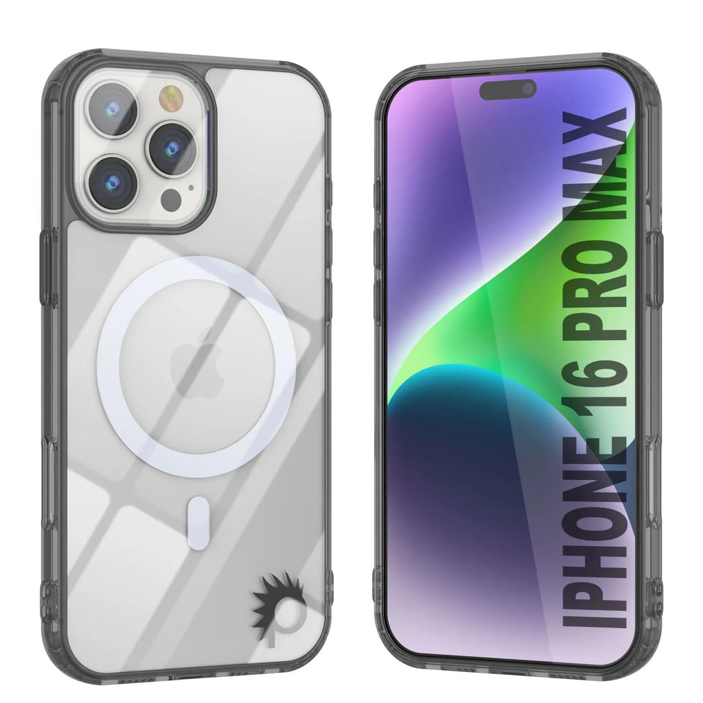 Punkcase iPhone 16 Pro Max Magnetic Wireless Charging Case [ClearMag S ...