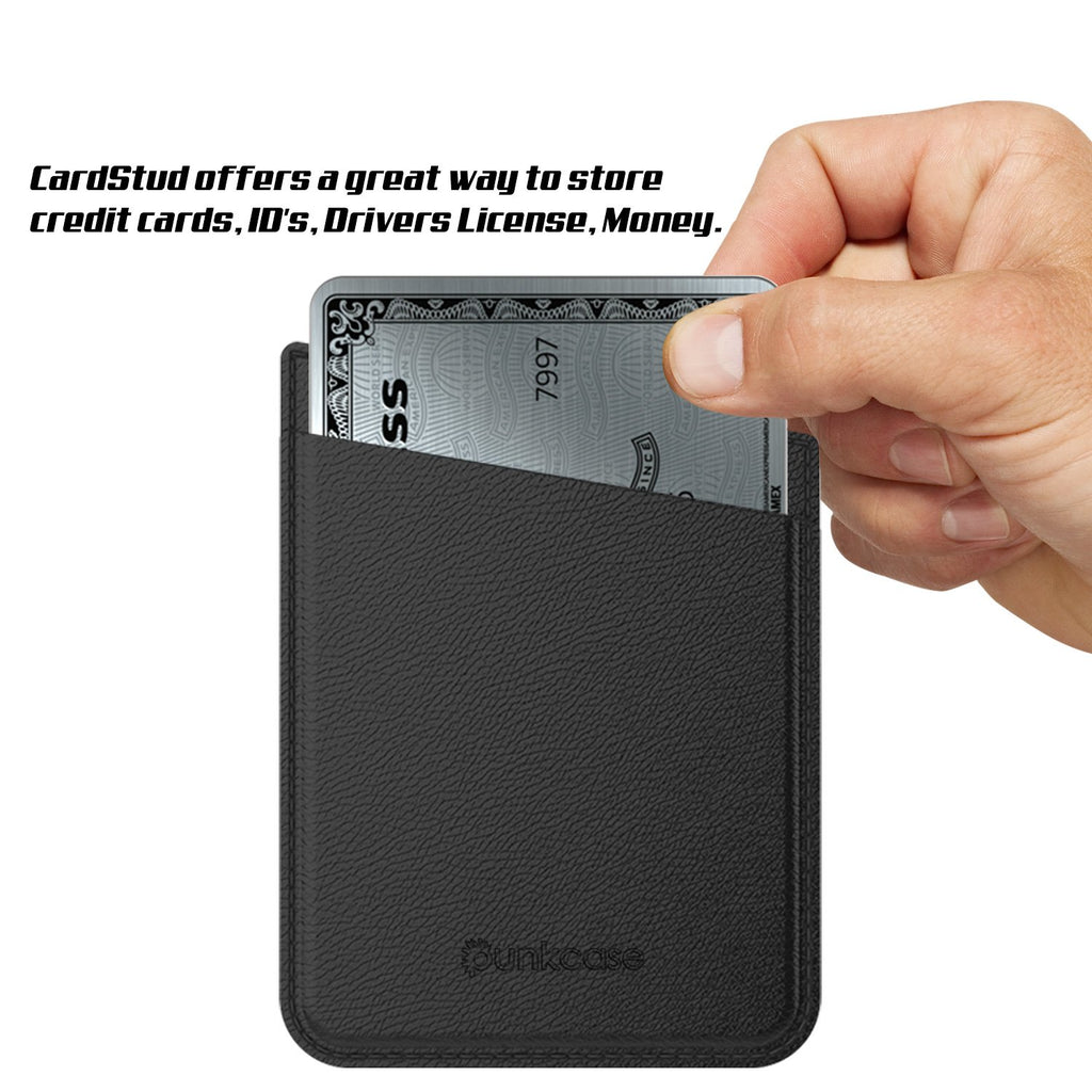 PunkCase CardStud Deluxe Stick On Wallet | Adhesive Card Holder Attach ...