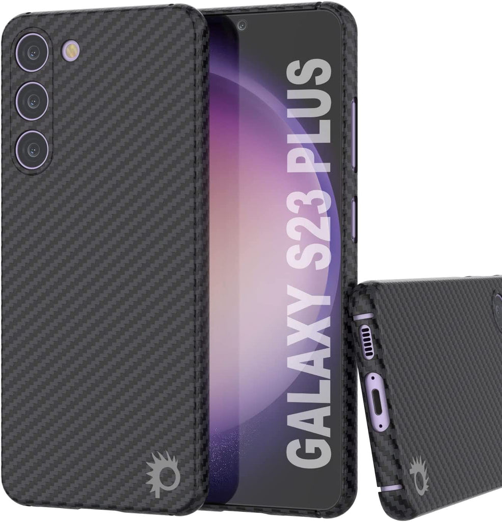 Punkcase S23+ Plus Carbon Fiber Case [AramidShield Series] Ultra Slim ...